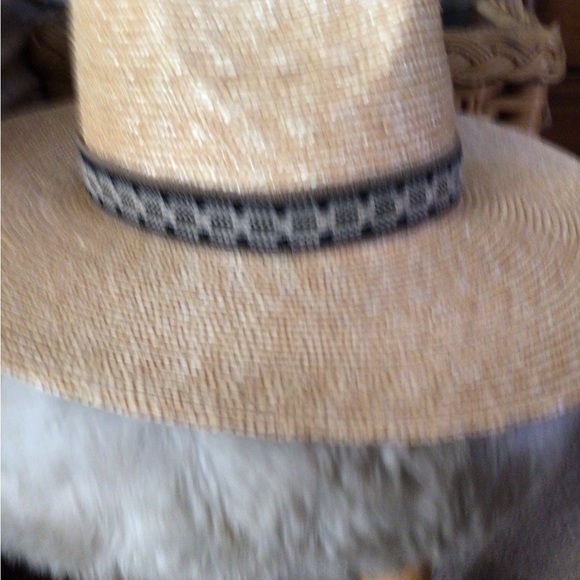 Wyeth by Todd Magill | Accessories | Wyeth Straw Aztec Band Rancher ...